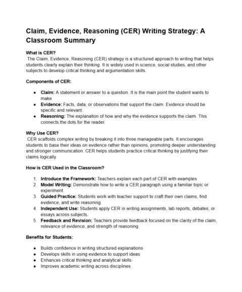 Resource Library | Writing Classroom